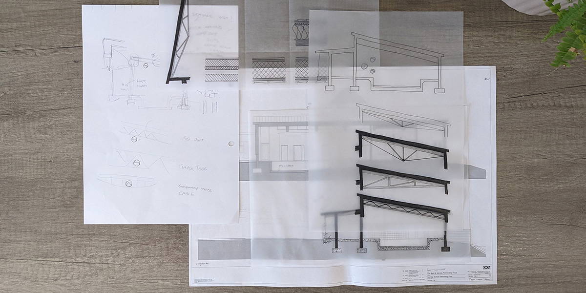 Scheme Designing Timber Roof Options - EirEng Consulting Engineers